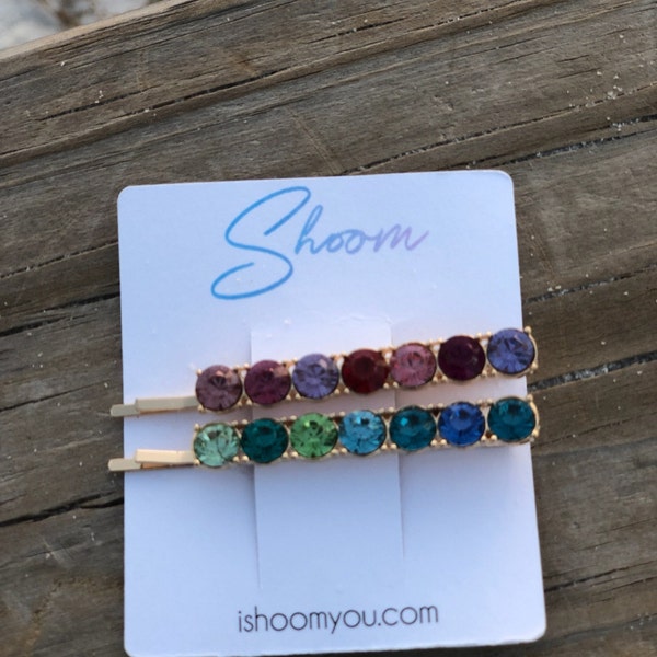 Customized Hair Pin Bow Barrette Bobby Pin Product Display Cards - Your ...