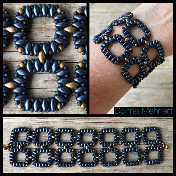 Beginners Learn Bead Crochet Tutorial Bracelet Pattern Pdf Download ...