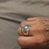 Jesus Christ Ring Sterling Silver .925 Cross God Head Jewellery ...