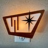 Mid Century Modern "starlite" Night Light | Retro Decor | Atomic Era ...