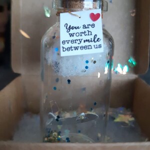 Miles Apart Message in a Bottle Long Distance Gift Missing - Etsy