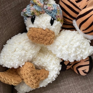 Mallard Duck Snuggler Lovey, Duck Nursery Decor, Baby Snuggle Animal ...