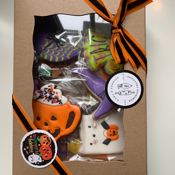 Happy Halloween Stickers, Pumpkin & Ghost Treat Bag Labels - Etsy