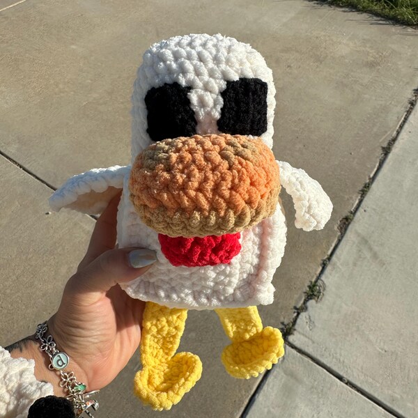 Crochet Minecraft Chicken Pattern (PDF Download) Beginner Friendly ...