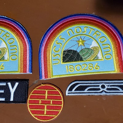 Alien Ellen Ripley Uniform USCSS Nostromo Coveralls Crew Set Patches ...