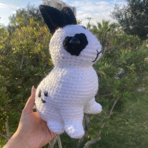 Crochet Pattern Realistic Mini Bunny Rabbit Amigurumi English PDF ...