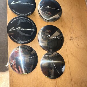 Metal Stickers Custom Car / Wheels Center Cap Logo Badge Wheel Trims ...