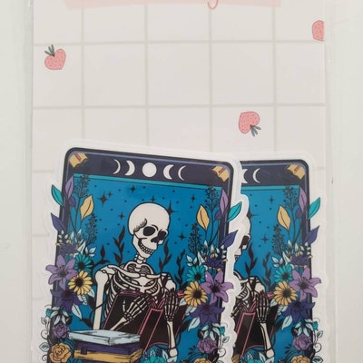 Thriller Reader Vinyl Sticker for True Crime Addicts and Thriller Book ...