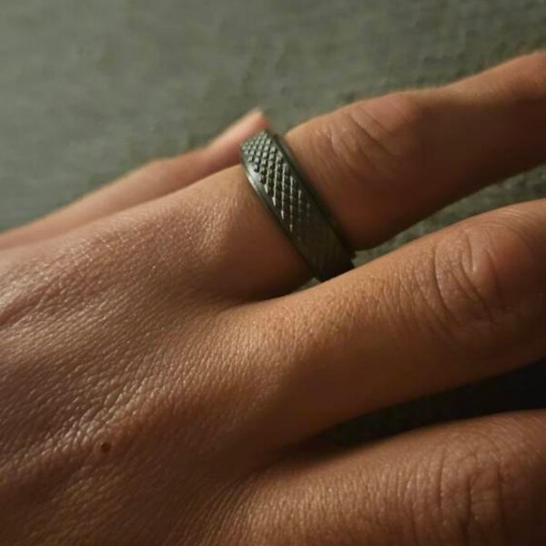 Custom Fidget Ring Spinner Rings Custom Pattern, Color Stim Ring for ...