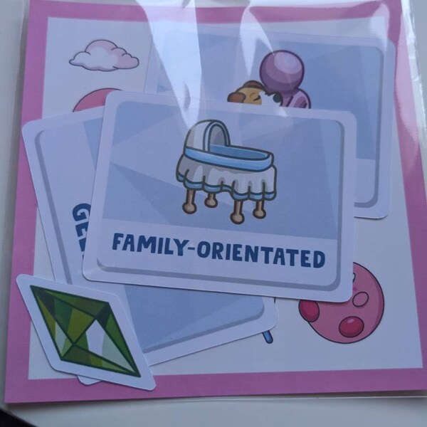Sims 4 Trait Stickers - Etsy