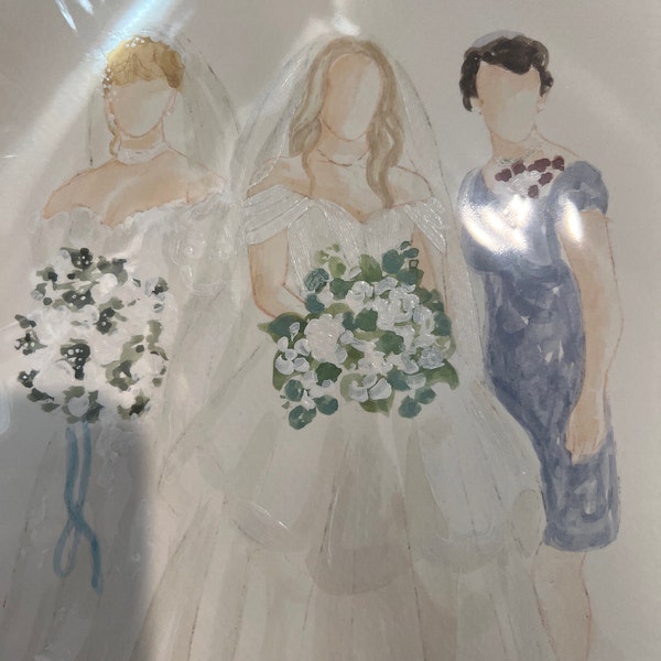 Wedding Painting, Custom Wedding Painting, Reception Painting, First ...