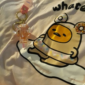 Astronaut Liquid Keychain Boba Keychain Quicksand Keychain - Etsy