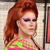 Drag Pageant Updo | High Curly Bun With Bang | Styled Lace Front Drag ...