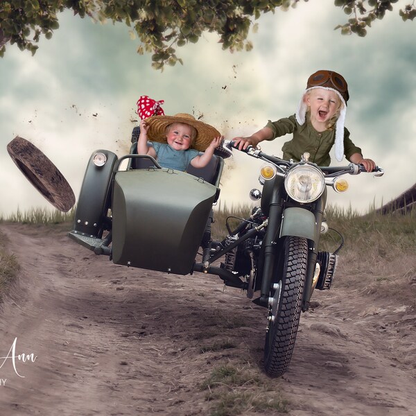 Runaway Sidecar Digital Background / Valentines Backgrounds & Overlays ...