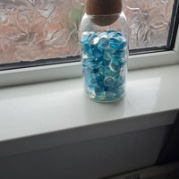 Purple Glass Pebbles Home Vases Wedding - Etsy UK