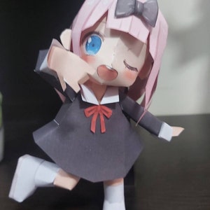 Vtuber, Gawr Gura , Papercraft , Pepakura, 3D Model Paper , PDF ...