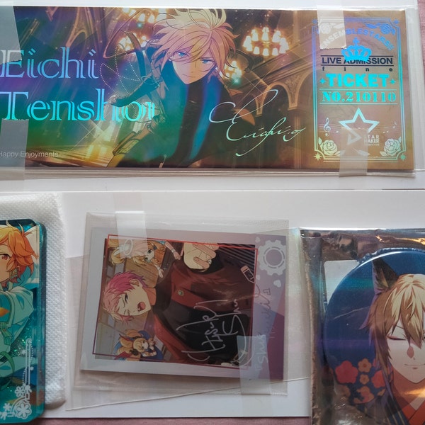 Korean BL Manhwa Lezhin Collection Photocards and Holographic Tickets ...