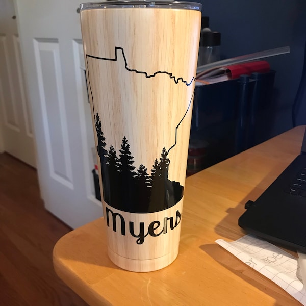 Pine Tree Minnesota Svg, Nature Svg, Outdoor Svg, Nature Silhouette ...