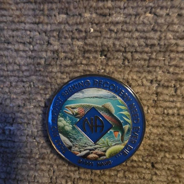 Custom 12-step Medallion | Personalized Clean Time Token | Sobriety ...