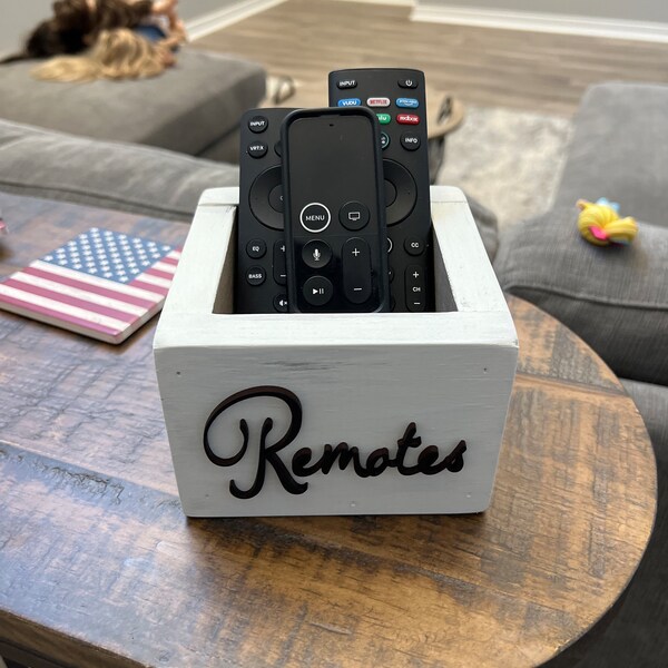 Remote Holder / Gifts for Dad / Remote Control Holder / Christmas Gift ...