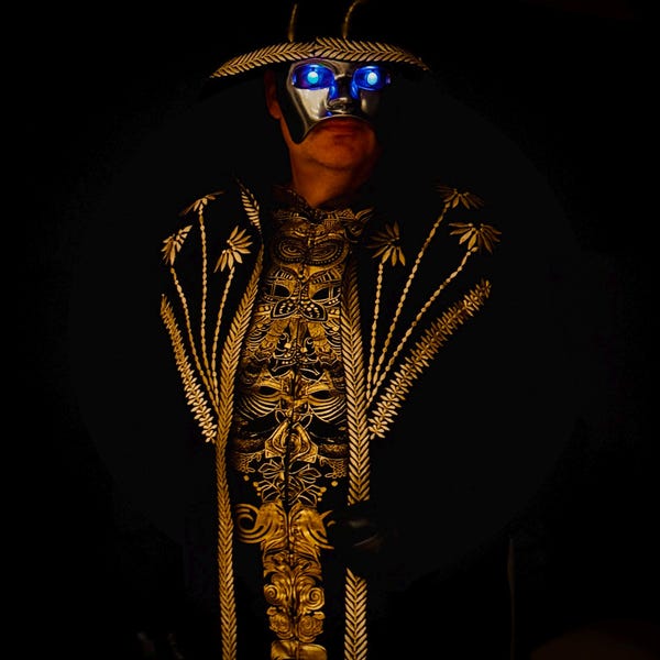 The Weeknd AHTD Tour Gold Mask - Etsy