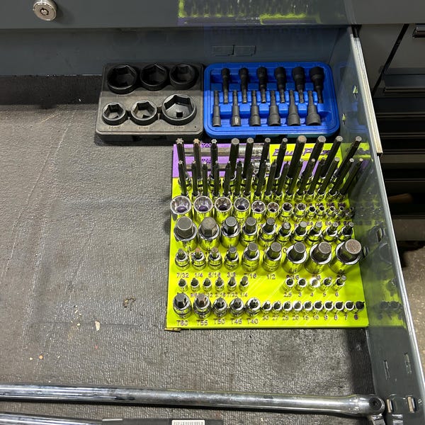 Metric Long Hex Socket Organizer - Etsy