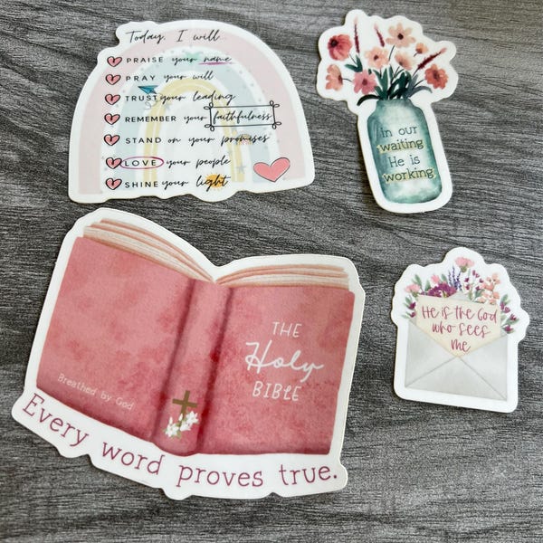 Vinyl Christian Stickers the Blessing Laptop Sticker Waterproof ...