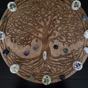 Tree of Life Grid Crystal Grid - Altar Decoration - Etsy