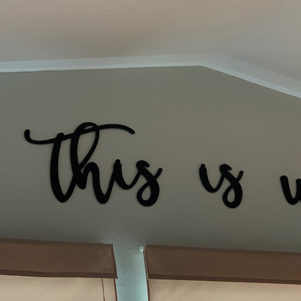 This is Us Sign, This is Us Wall Decor, This Us Wall Hanging, This is ...