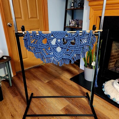 Large Half Mandala Macrame Pdf Wall Hanging Pattern AND Video Tutorial ...