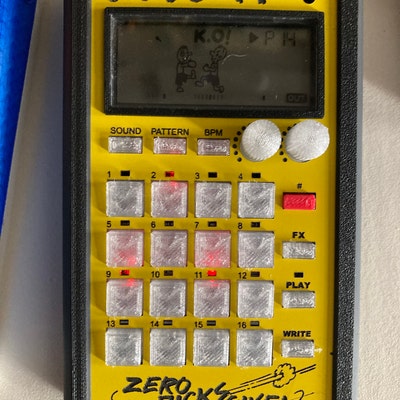 Beat Box Black Case 3D Printed Case for the Teenage Engineering Pocket ...