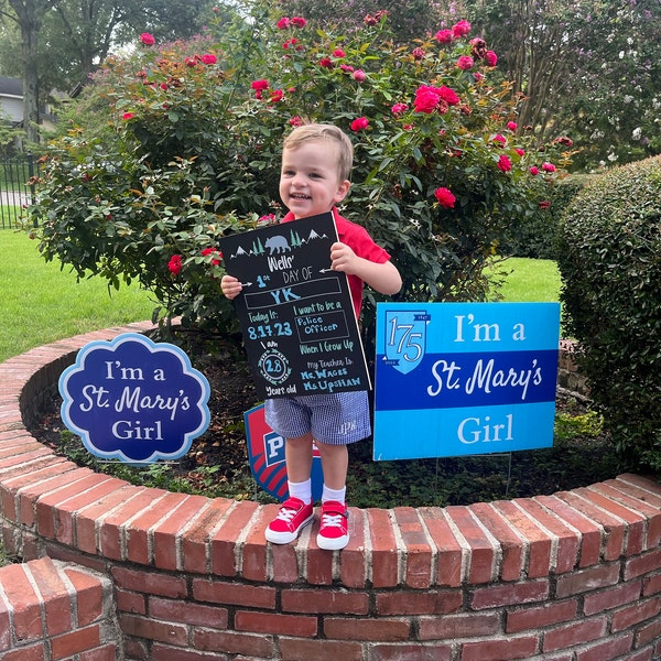 Last Day of School Chalkboard, First Day of Kindergarten, Last Day of ...