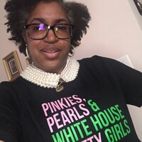 Delta Sigma Theta Square Porcelain Magnet/ Educated Deltas / Delta ...