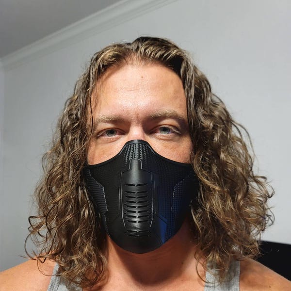Winter Soldier Mask – Bucky Barnes Cosplay Mask, 3D Printed Wearable ...