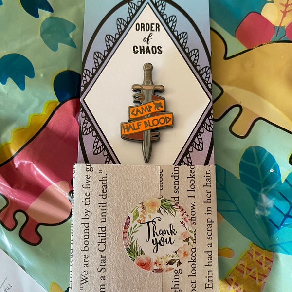 Enamel Pin ~ Percy Jackson Inspired - Etsy