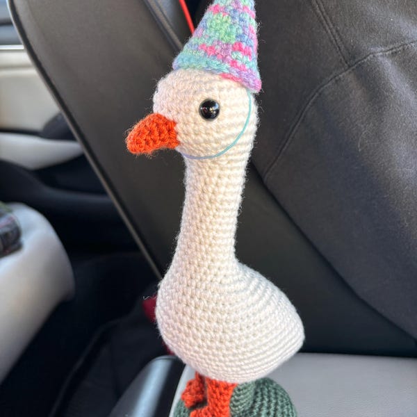 PATTERN ONLY! Crochet Desk Goose Valentine's Accessories Set Pdf ...