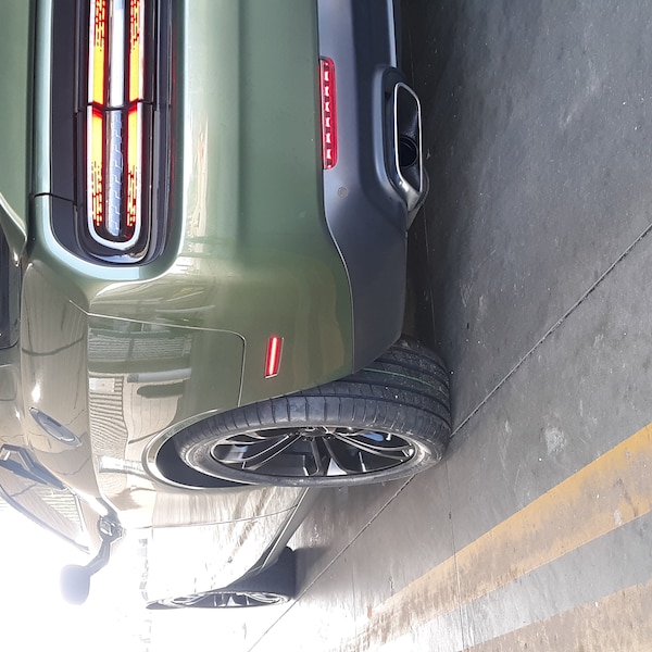 Solid Honeycomb Brake Light/reverse Light Decal Overlay Fits Dodge ...