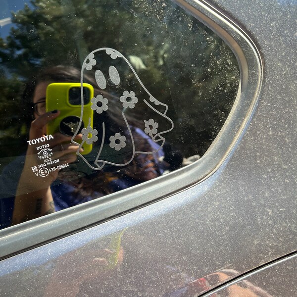 Bat Decal Bat Car Decal Holographic Cute Spooky Stickers Halloween ...