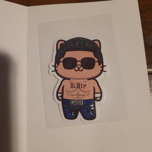 Doom Slayer Kitty / Cat Stickers / Vinyl / Journaling / Scrapbooking ...