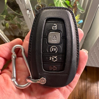 2023 2024 Mini Cooper S JCW Key Fob Cover, Leather Key Case for Keyless ...