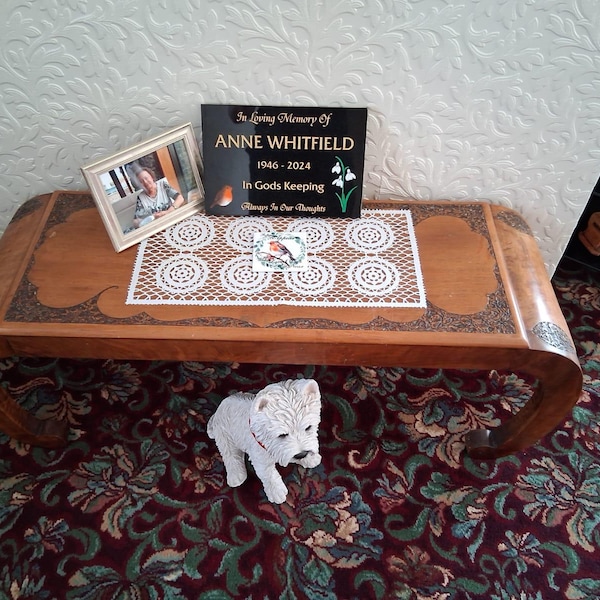 Personalised Granite Memorial Plaque Bible Open Book Grave Marker ...