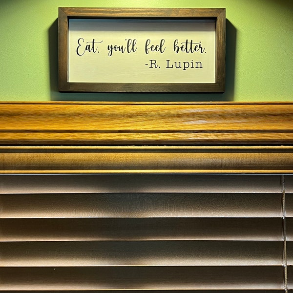 Eat, You’ll Feel Better Sign - Etsy
