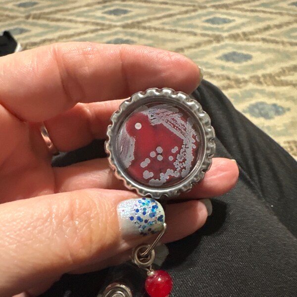 Laboratory Panic Value Wisdom Spoken Retractable Badge Reel Lab Week ...