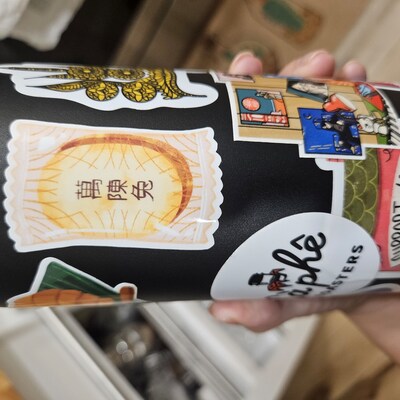 Mango Sticky Rice Sticker Water-resistant, Laminated, Vinyl Die-cut ...