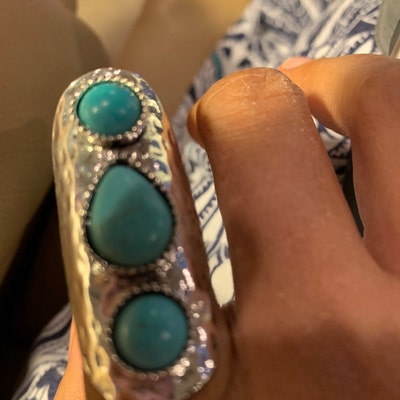 Santa Fe Turquoise Ring - Etsy