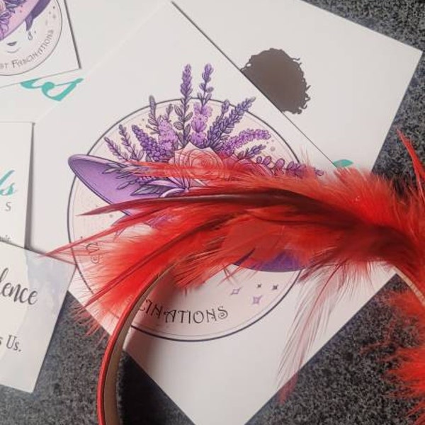 Royal Blue & Silver Fascinator/headband With Rhinestones by Just ...