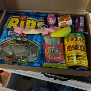 Blue Raspberry Favorites Candy Snack Pack Blue Razz Candy - Etsy