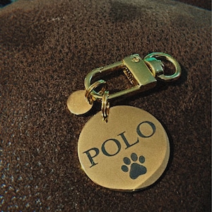 Custom Dog Tag in Gold, Silver, Rose Gold or Black, Engraved Stainless ...