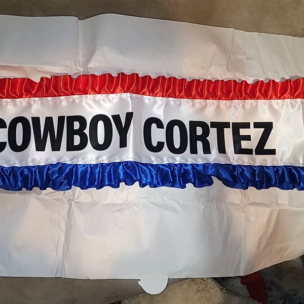 Cowboy Carter Sash (decal) (inspired) - Etsy