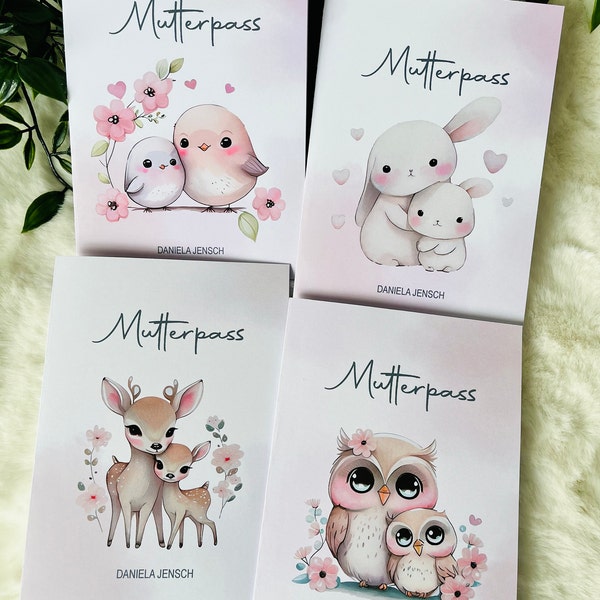 Watercolor Cute Mother and Baby Animals Clipart 15 Lovely Watercolor ...